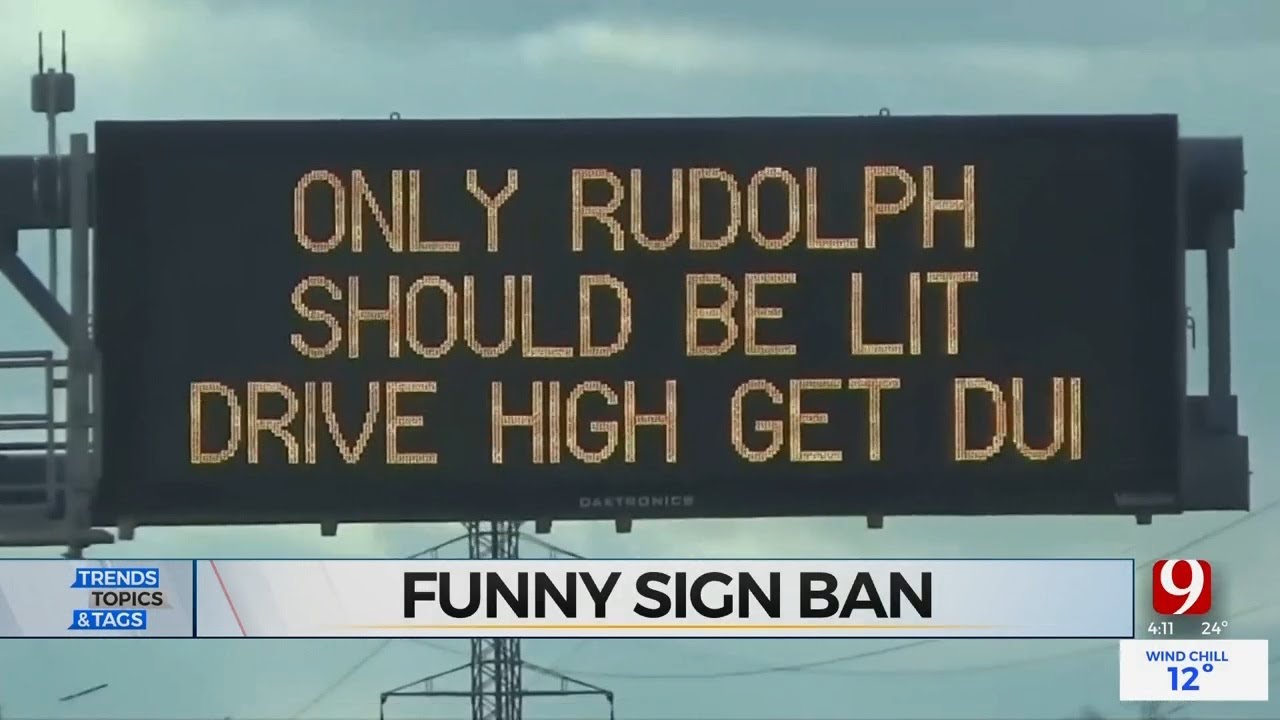 No Joke: Feds Are Banning Humorous Electronic Messages On Highways ...