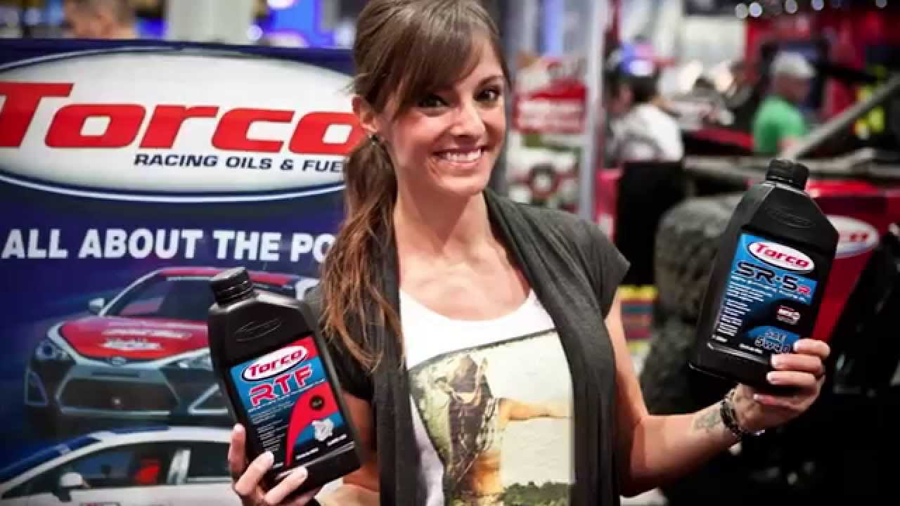 Lea Anne P. SEMA 2014 at Torco Booth - YouTube
