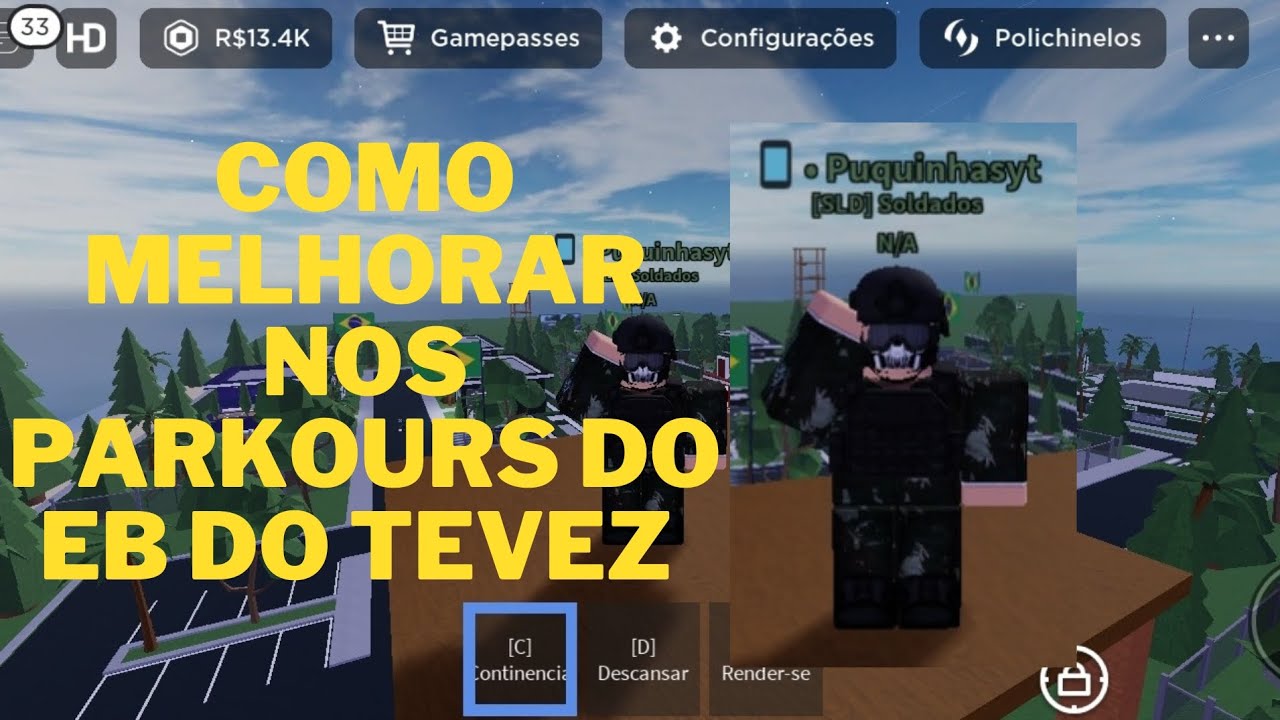 Como MELHORAR nos PARKOURS do EB do Tevez 😆🤫 - YouTube