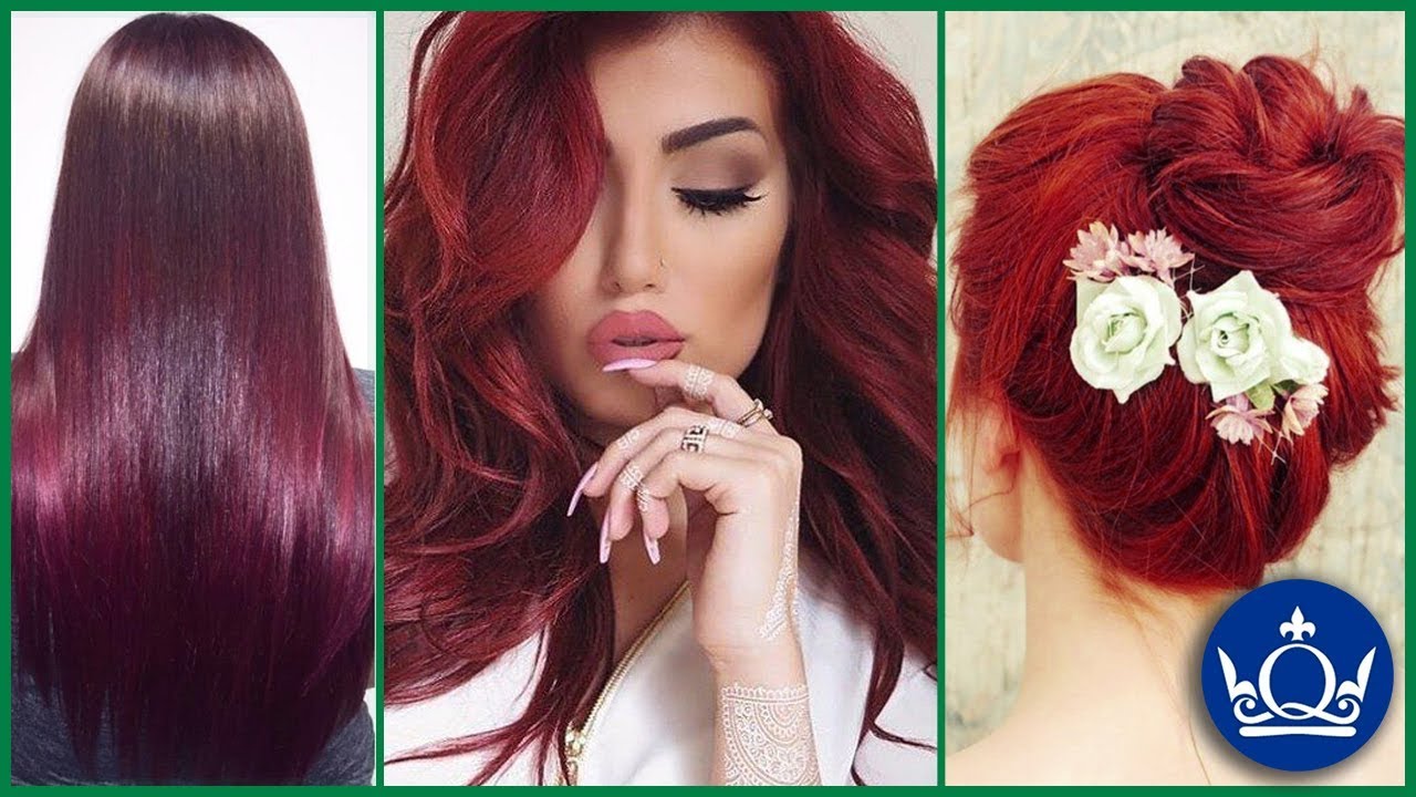 احصلي علي اللون الاحمر 100%بدون صبغة وبطريقة طبيعية - YouTube