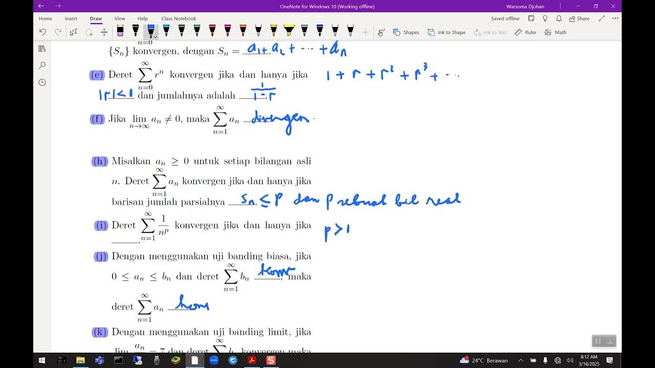 K21 FTSL MA1201 Matematika 2A 20250318 Tutorial 3 Part 1 - YouTube