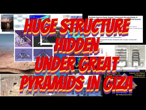 HUGE Structure Hidden Under Great Pyramids In Giza | Ancient Technology ...