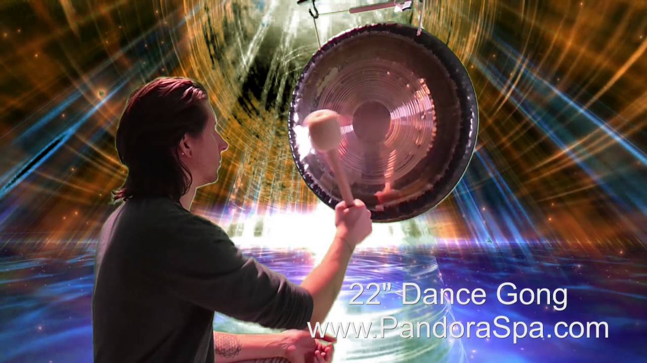 22" (55cm) Portable Gong - Dance Gong with handle - Tone Of life - YouTube