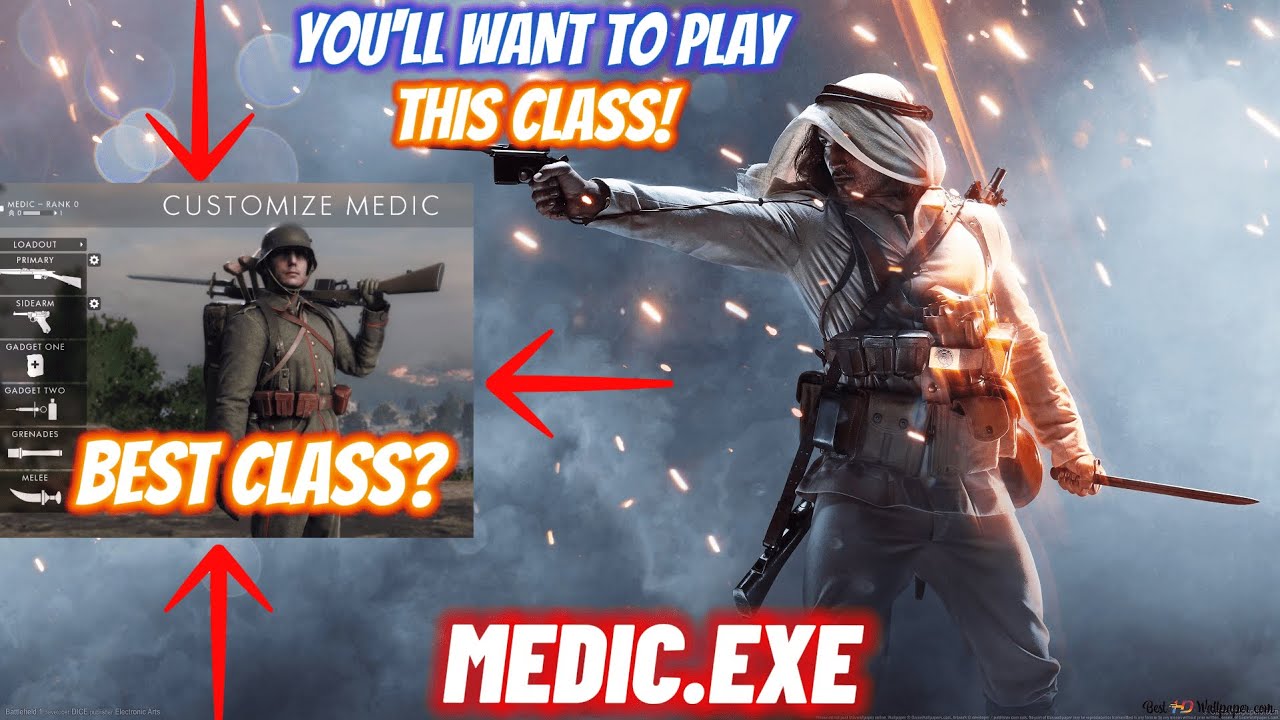 You'll WANT to PLAY MEDIC After watching this! Battlefield 1 gameplay ...