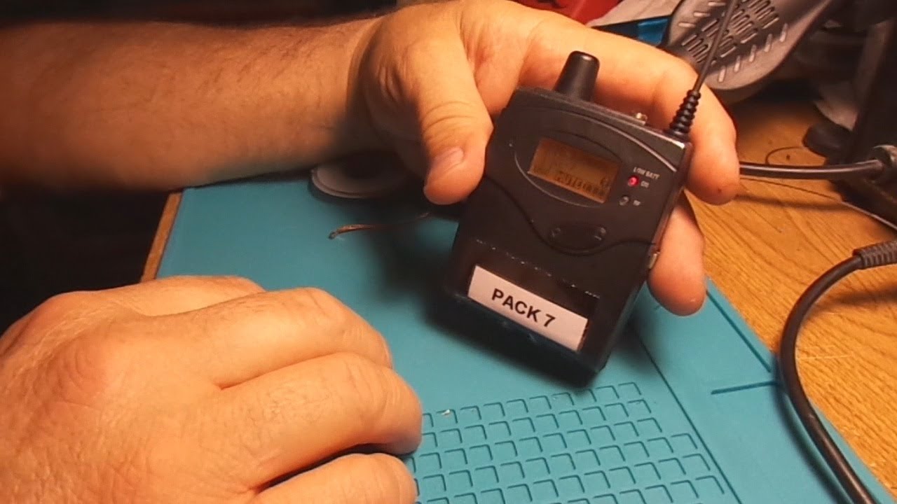 Sennheiser IEM Pack Repair - YouTube