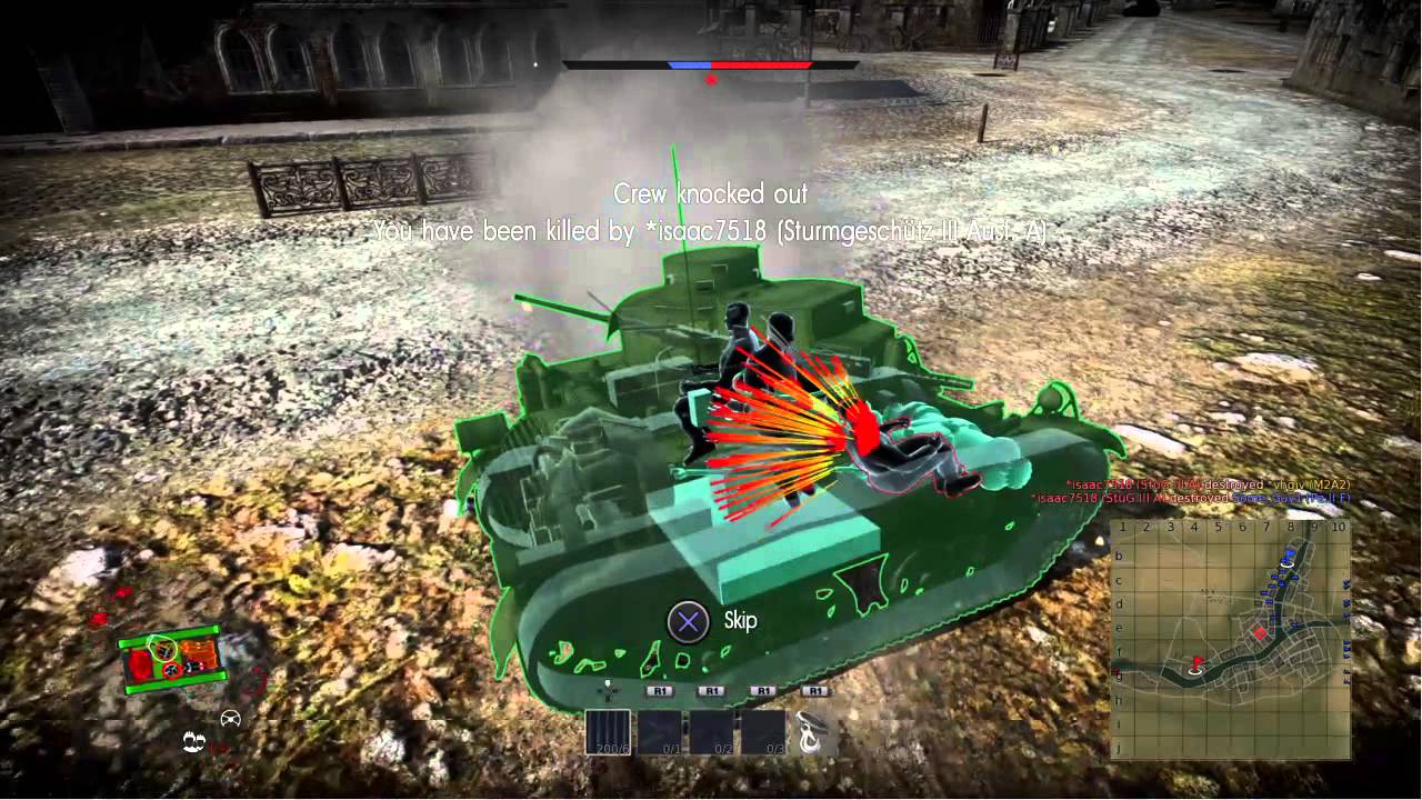 War Thunder devastating ricochet - YouTube