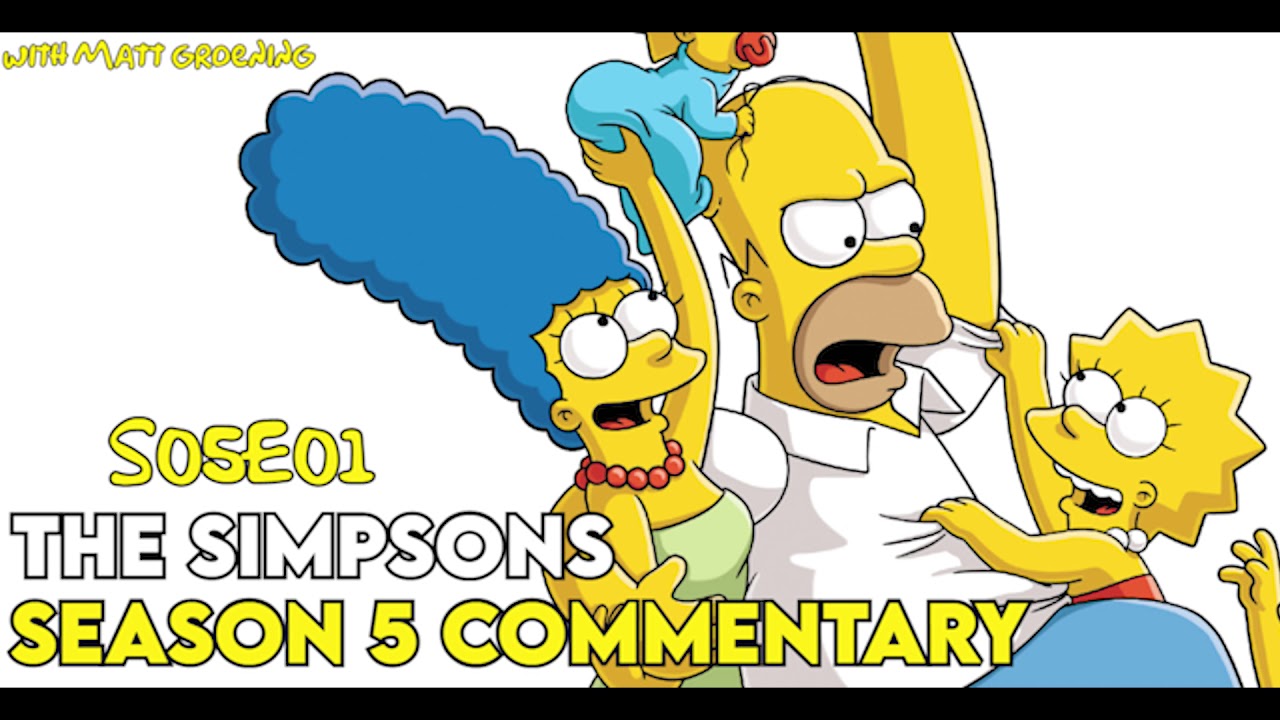The Simpsons - S05E01 Commentary by Matt Groening & Crew - YouTube