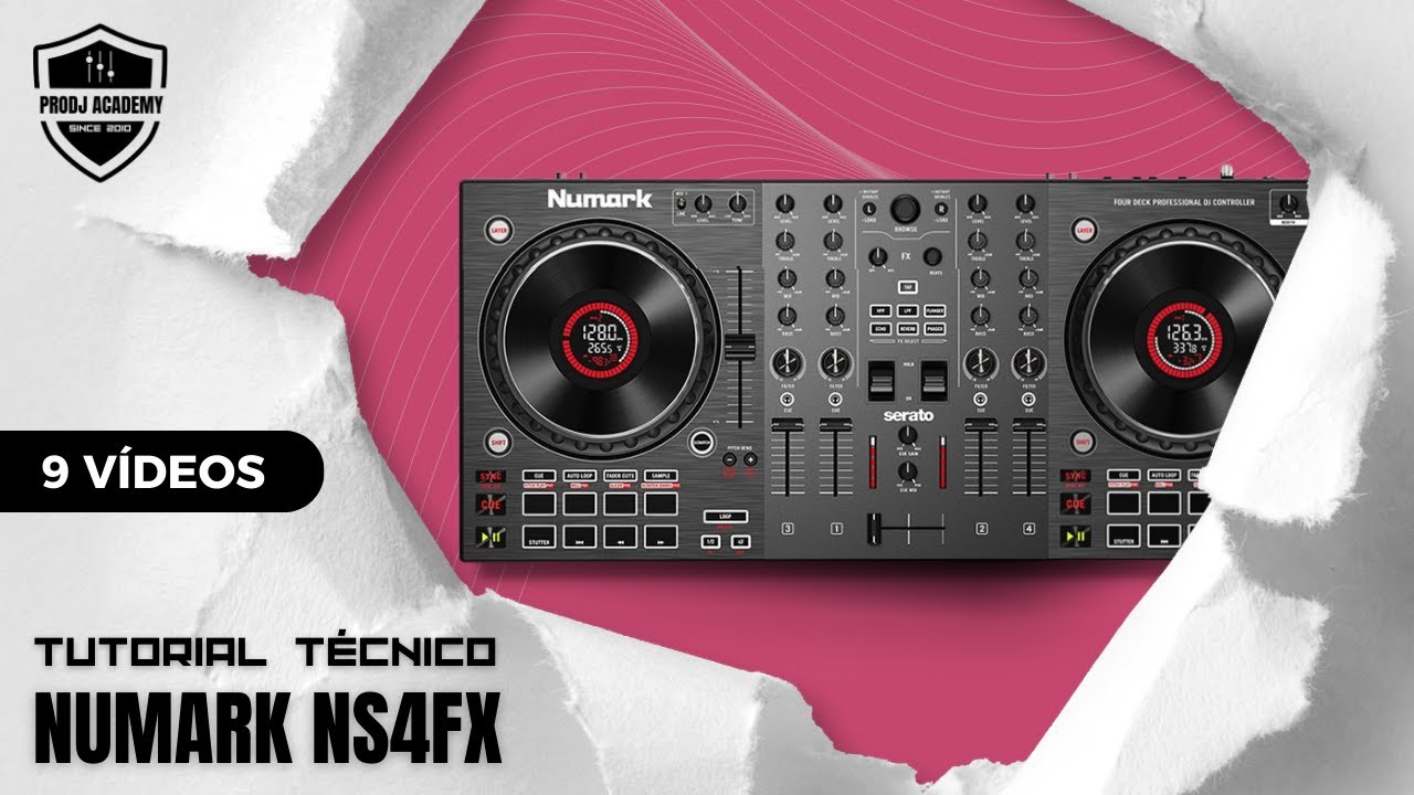 Domina el NUMARK NS4FX: Tutorial completo con Jordi Carreras - YouTube