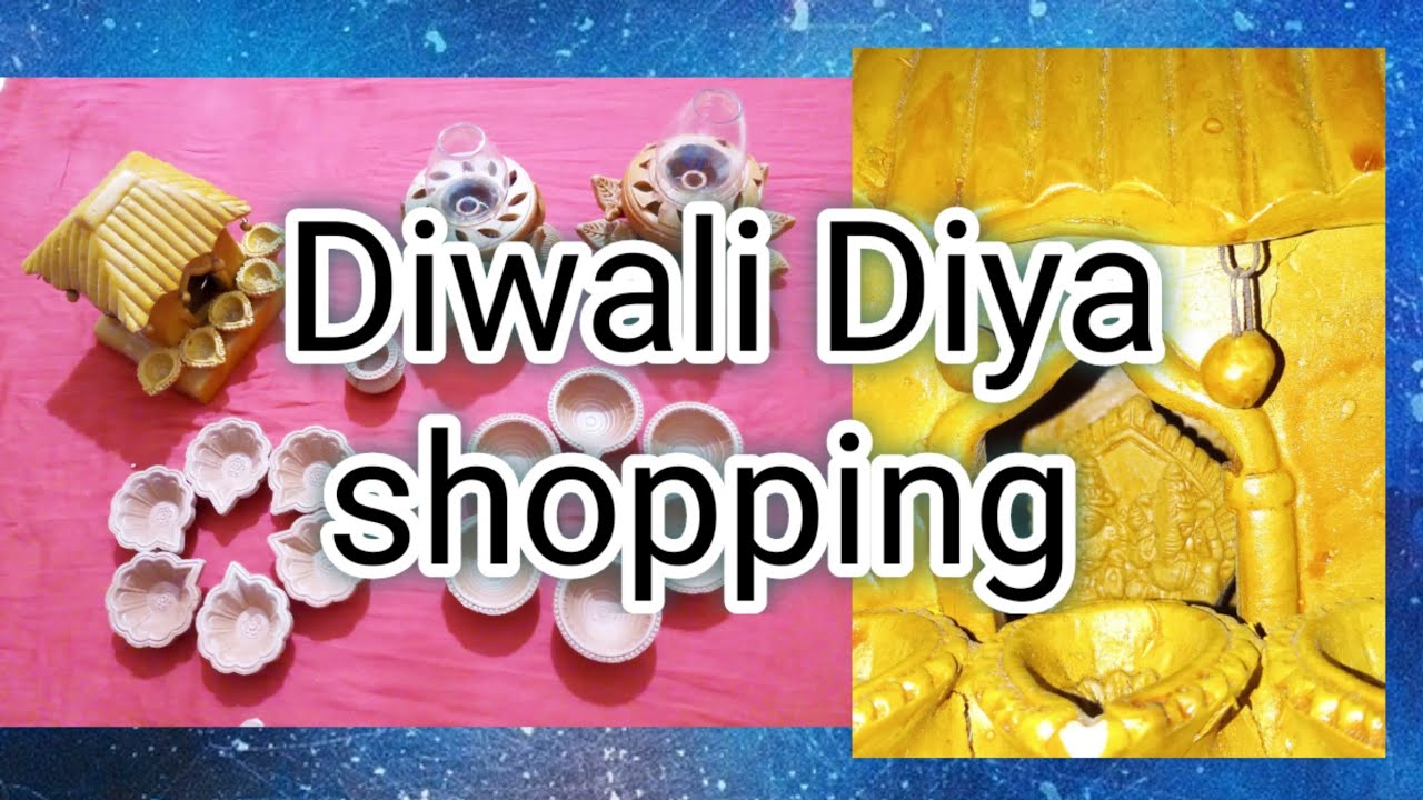 [ Diwali Diya shopping ] { 2022 } - YouTube
