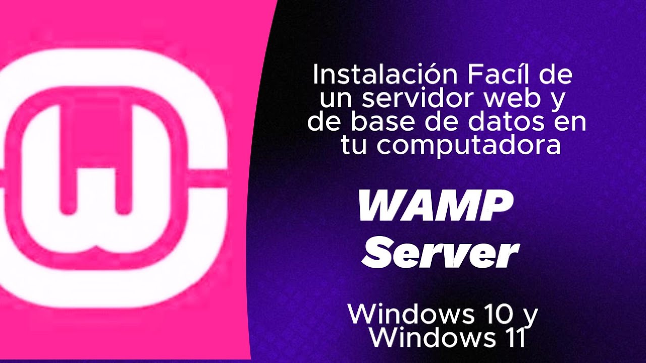 Instalación de Wamp Server 2.2 en Microsoft Windows 10 y 11 - YouTube