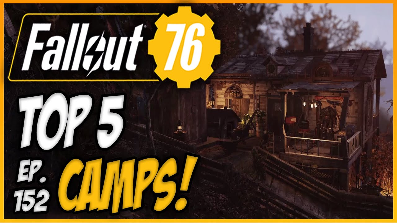 THIS WEEK'S TOP 5 CAMPS in Fallout 76! - YouTube