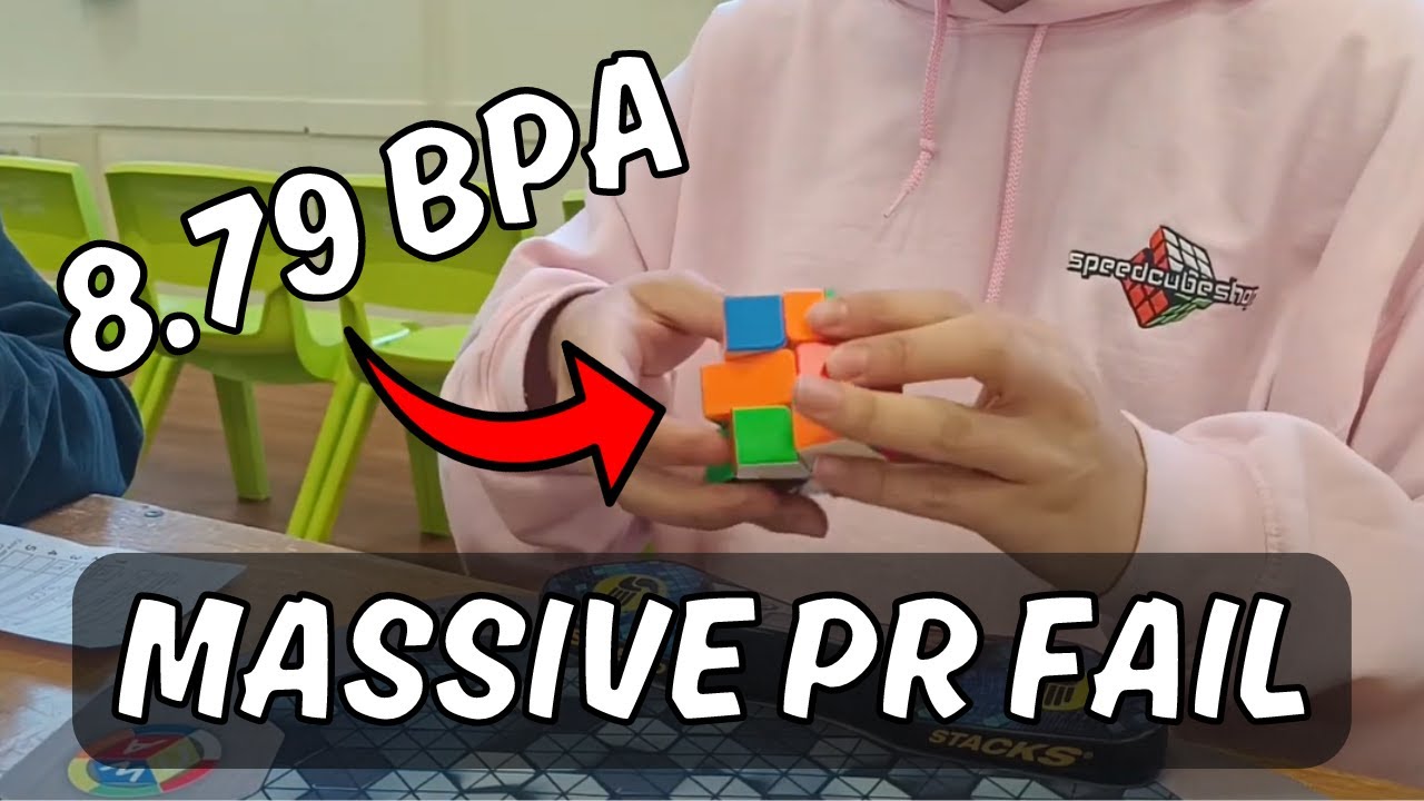 10.62 Official PR FAIL Square-1 Average (8.79 BPA) - YouTube