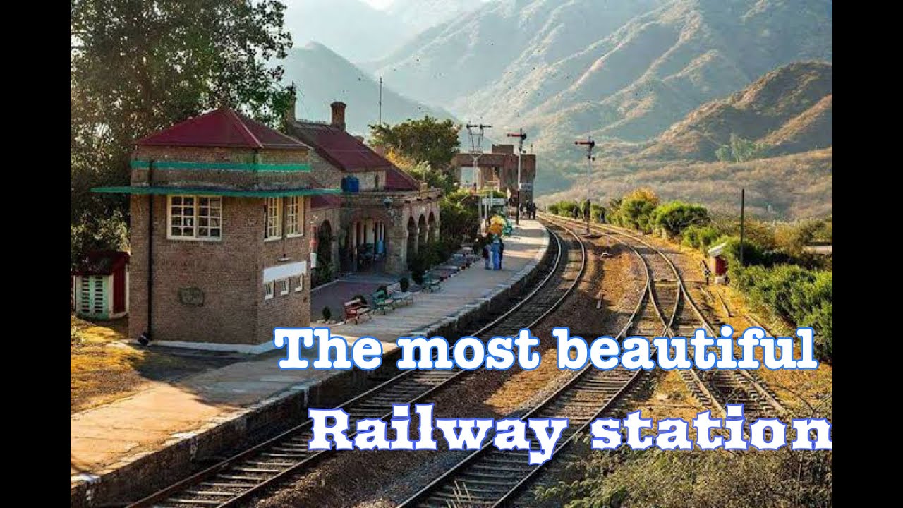 Most beautiful railway station| Attock khurd | Most beautiful railway ...