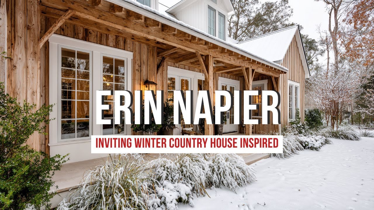Inviting Winter Country House Inspired by Erin Napier s Southern ...