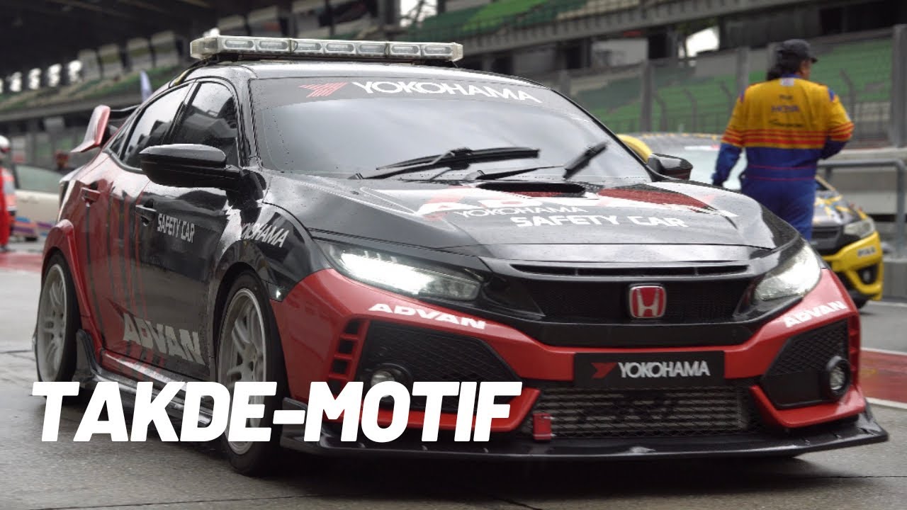 TAKDE-MOTIF : HONDA FK8R | SAFETY CAR - YouTube