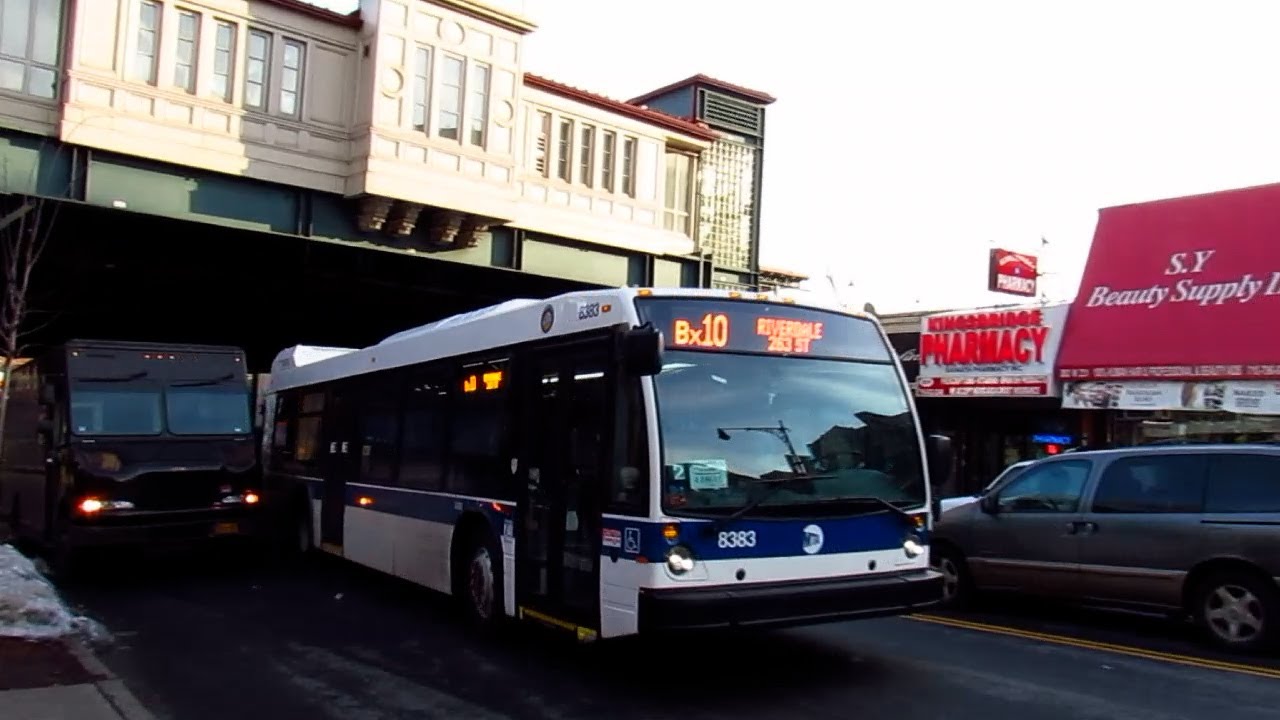 MTA New York City Bus: 2015 Nova Bus LFS #8371 on the Bx7 Bus & #8383 ...