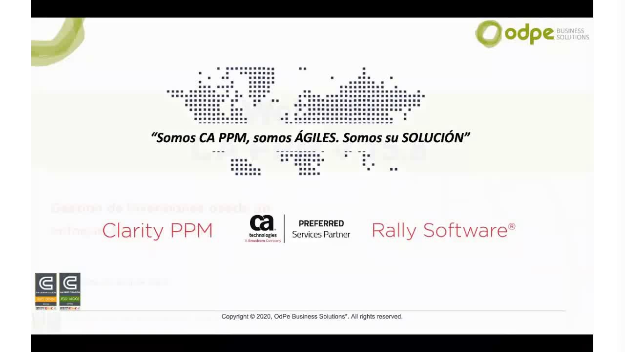 Vídeo: Gestión Ágil de Proyectos con Clarity PPM - YouTube