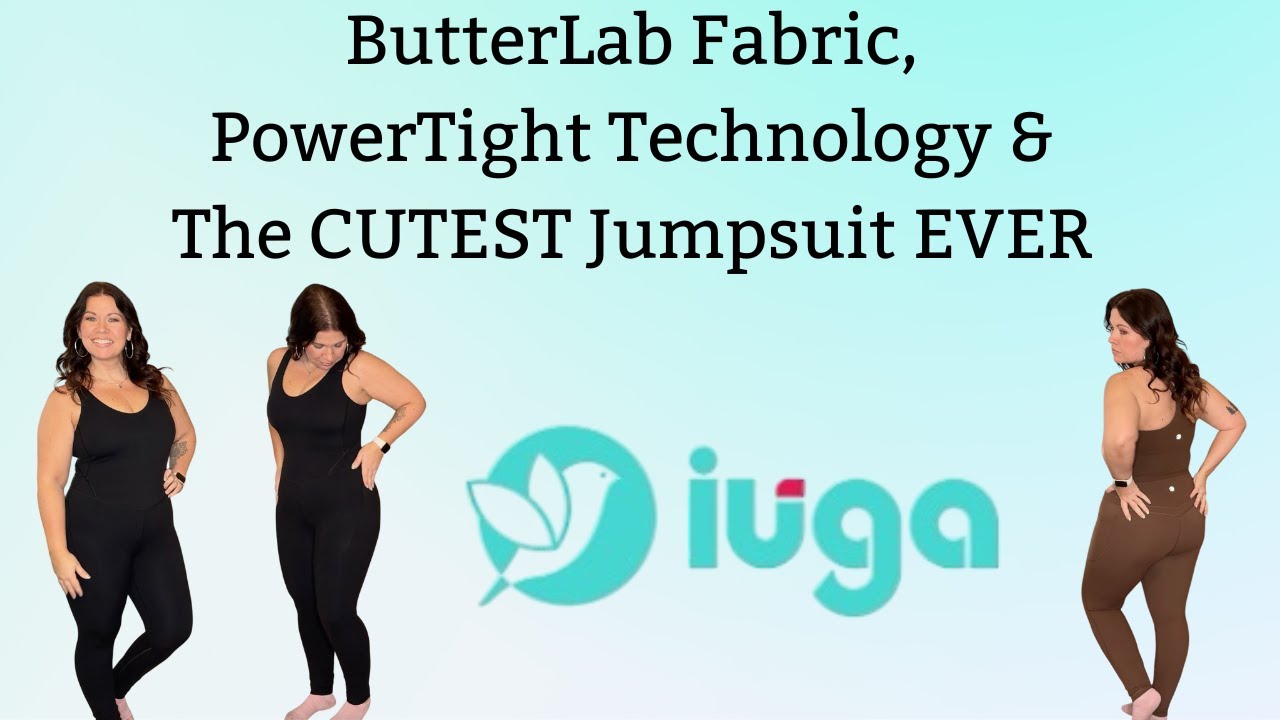 IUGA Activewear Leggings, Tank Top and the CUTEST Jumpsuit I've EVER ...