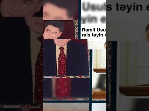 Əməyi Fəaliyyəti Unudulmayan Şəxsiyyət Cənab Ramil Usubov!