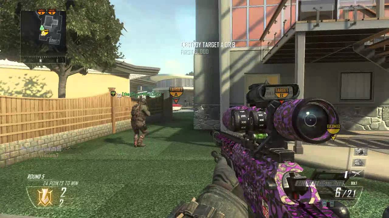 AntmanRulz96 - My first Spawn shot 2v2 Bo2 - YouTube