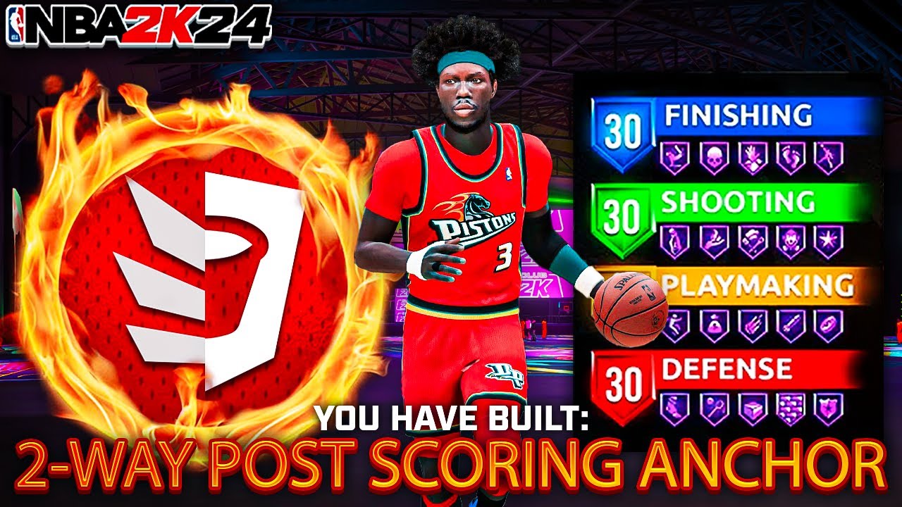 The MOST TOXIC ‘2-WAY POST SCORING ANCHOR' Build To Make For NBA 2K24 ...
