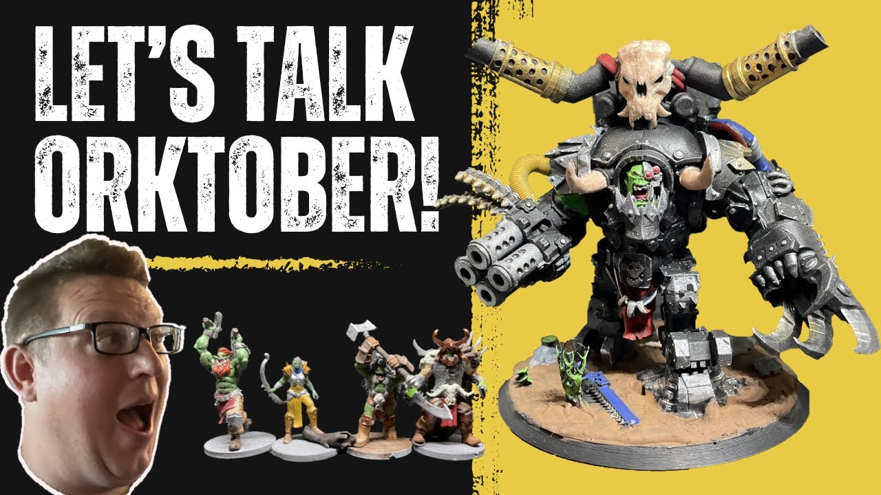 Let's Paint And Talk A Little Ork Lore - YouTube