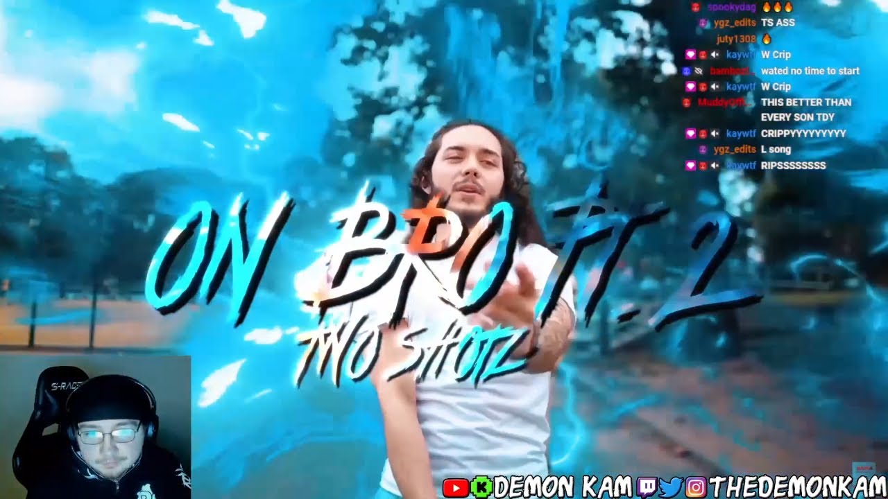 Demon Kam Reacts to Two Shotz - On Bro Pt 2 (Shot by Peachh) (Prod by n0luvjahh) - YouTube