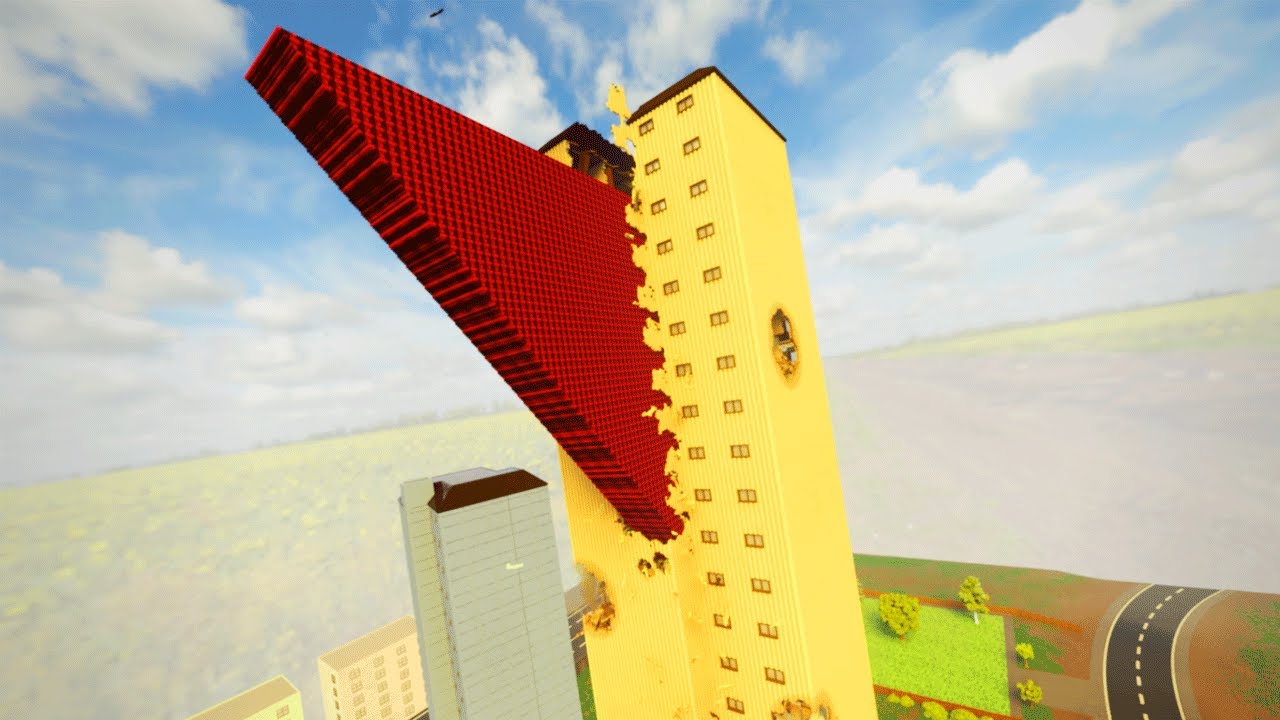 Building Cut in Half in Teardown - YouTube