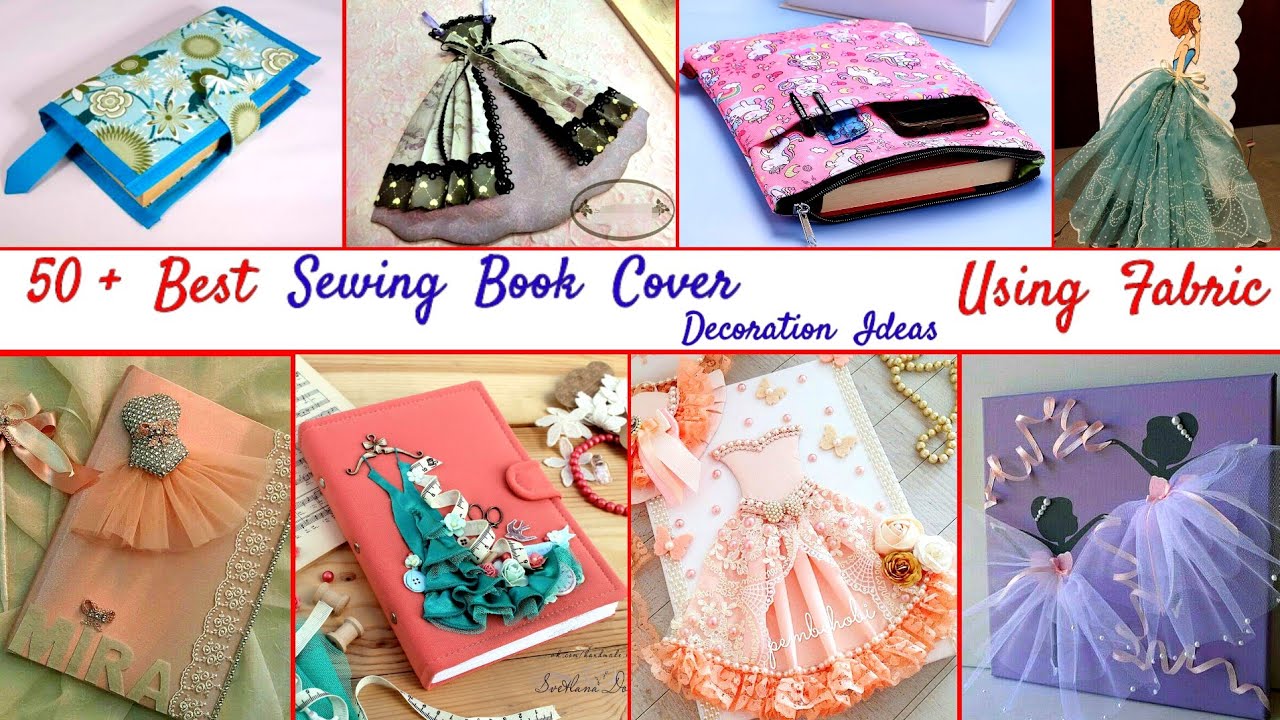 50+ Tailoring Book📕Cover Decoration Ideas Using😘Fabric | Silai book ...