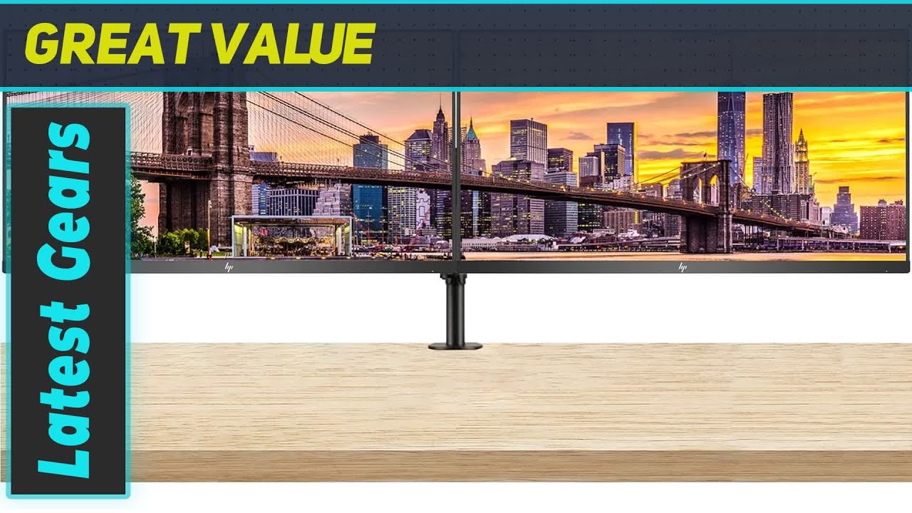 HP Z27 27 Inch 4K UHD LED Monitor 2-Pack Bundle Review - YouTube