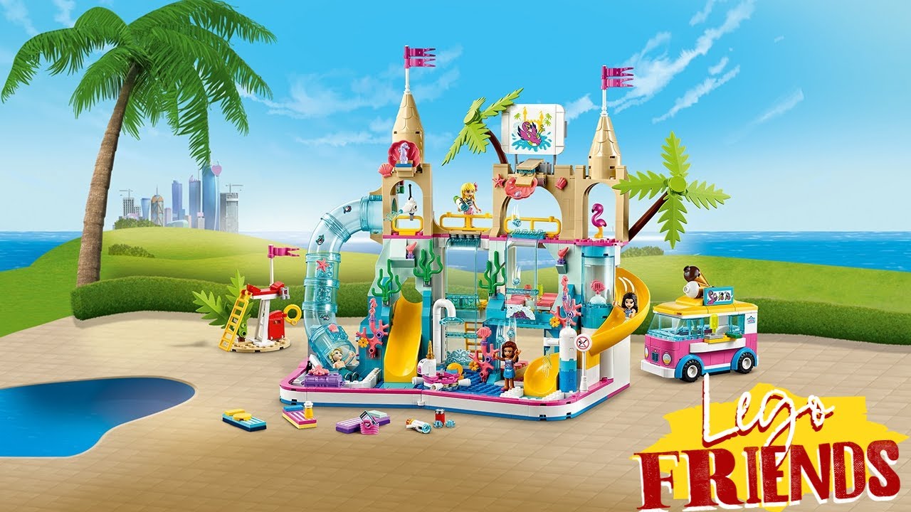Lego Friends- Building Summer Fun Water Park Fianale 41430 - YouTube