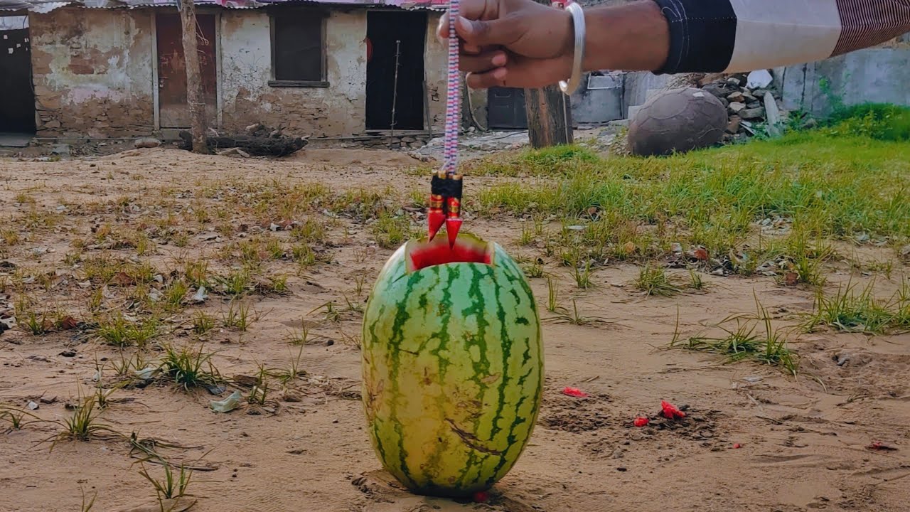 ROCKET VS WATERMELON EXPERIMENT || - YouTube