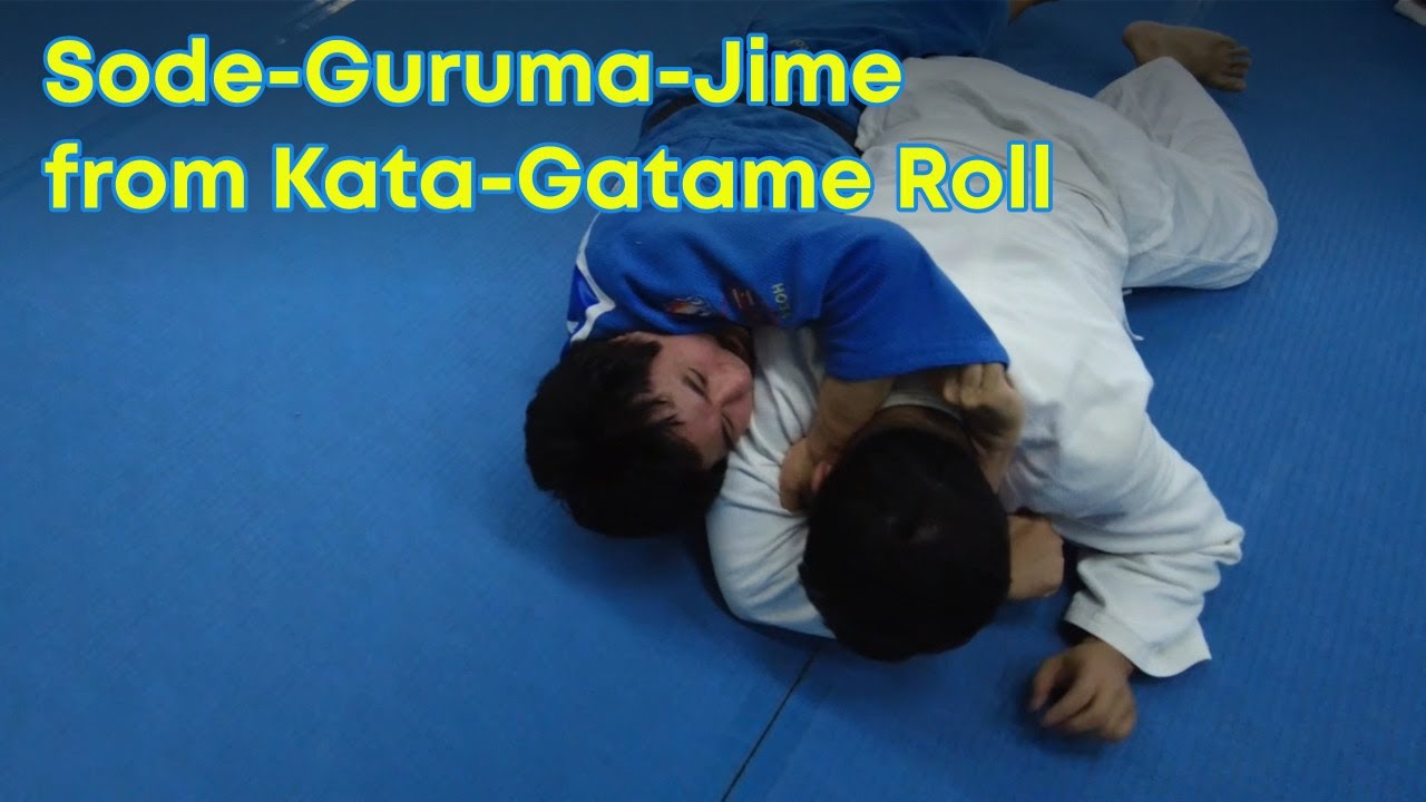 Sode-Guruma-Jime from a failed Kata-Gatame Roll - YouTube