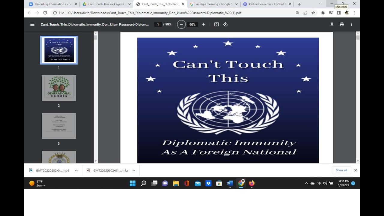 Can't Touch This - Diplomatic Immunity - Diplomatic Passports - Foreign ...