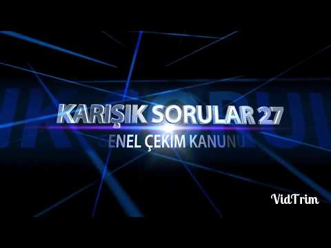 27 GENEL ÇEKİM KANUNU