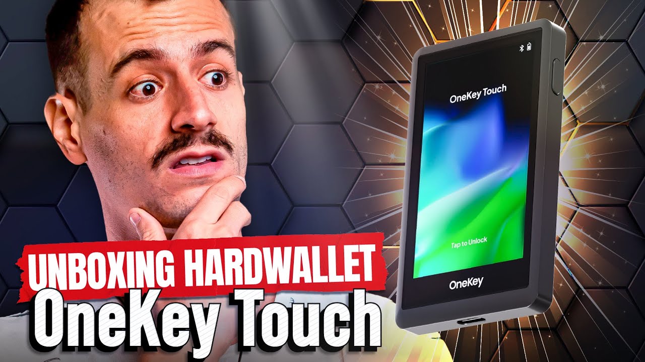 HardWallet com melhor CUSTO x BENEFÍCIO? Unboxing Onekey Touch - YouTube