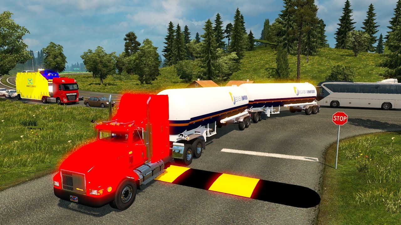 De Regreso a México! International Dina 9400 con Doble Cisterna de Gas ...