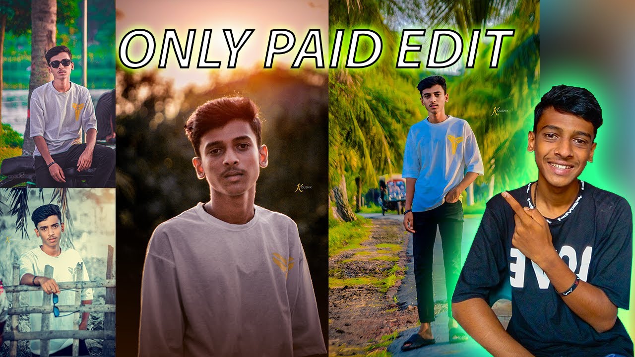 Any kind of photo edit sms me for paid edit || koushik edit zone - YouTube