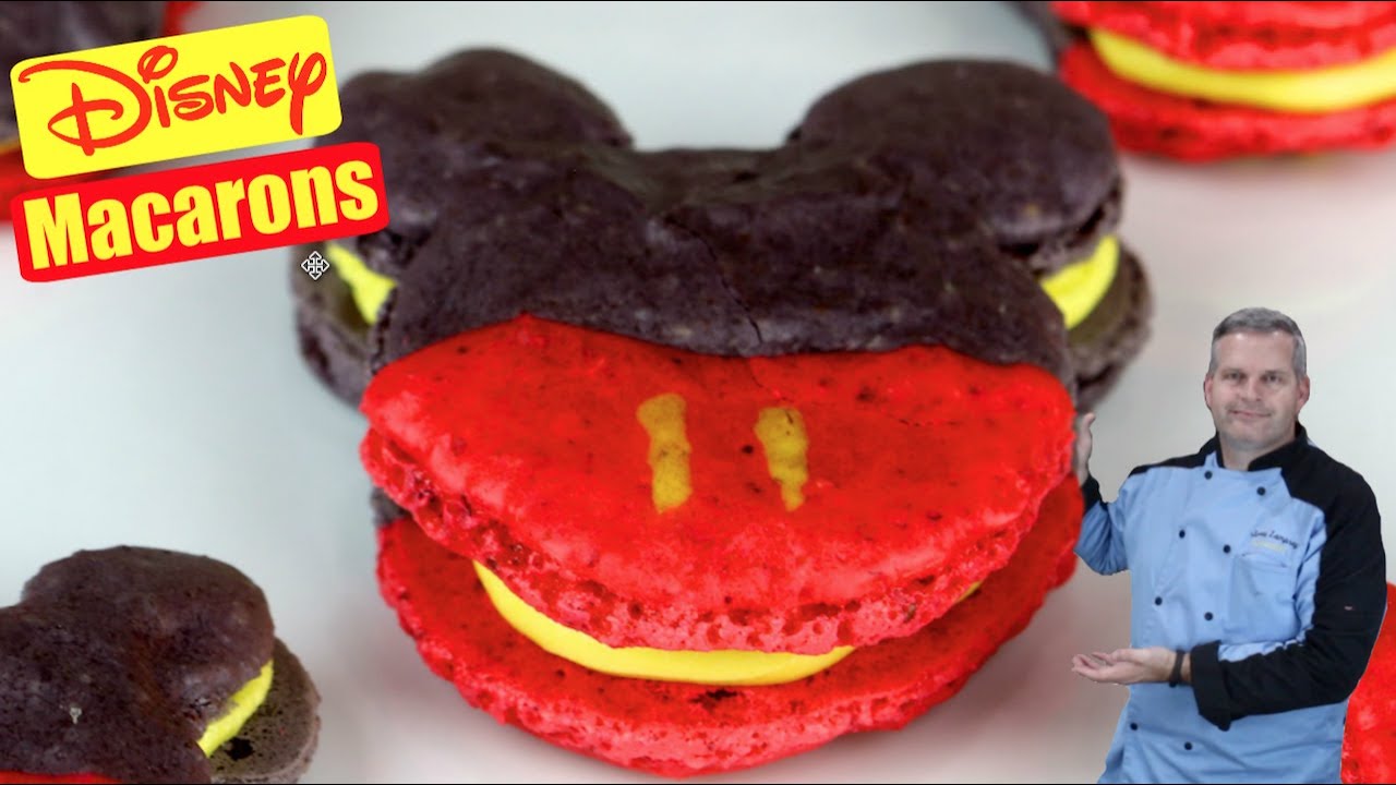 Disney Macarons | Mickey Mouse Macarons - YouTube