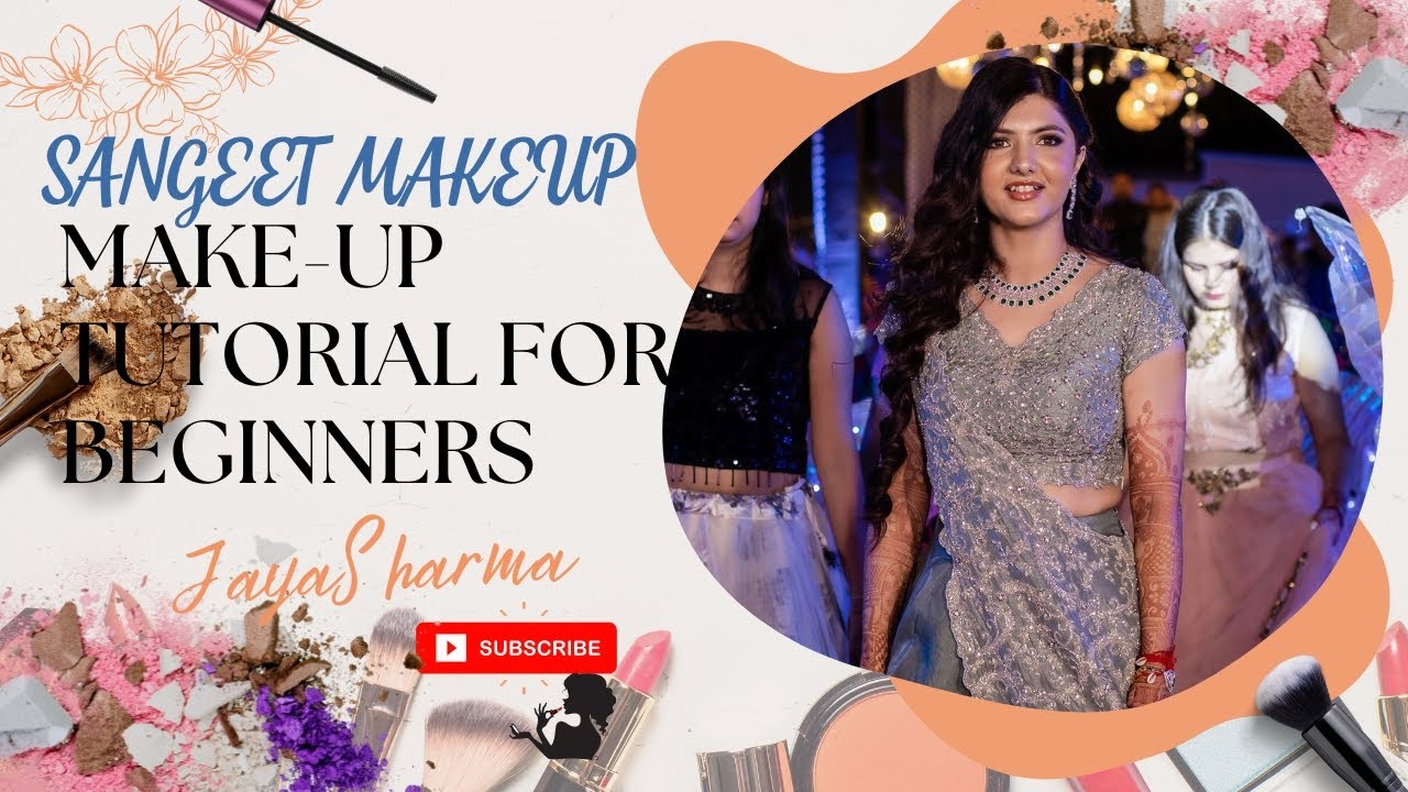 Sangeet Function Makeup | Indian bridal sangeet makeup tutorial - YouTube