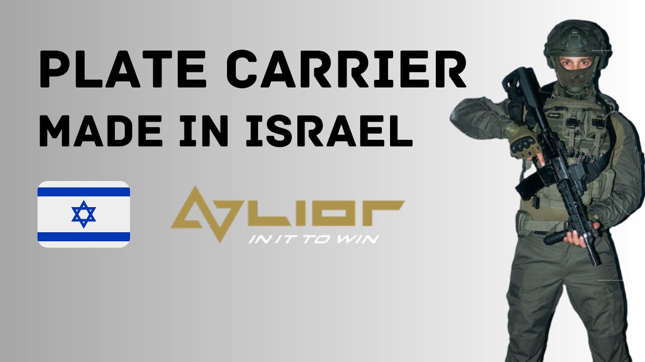 Top-Quality Plate Carrier Vest Made in Israel: Uncompromising Tactical ...