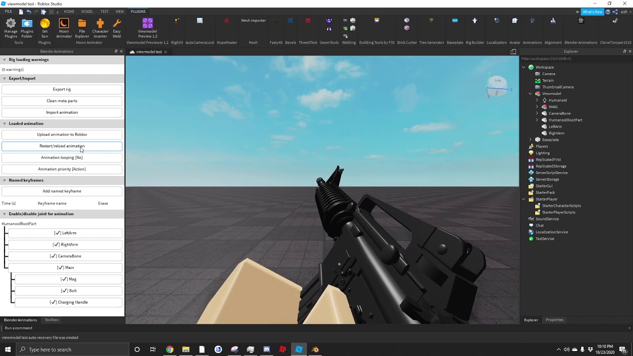 m4a1 viewmodel reload animation - YouTube