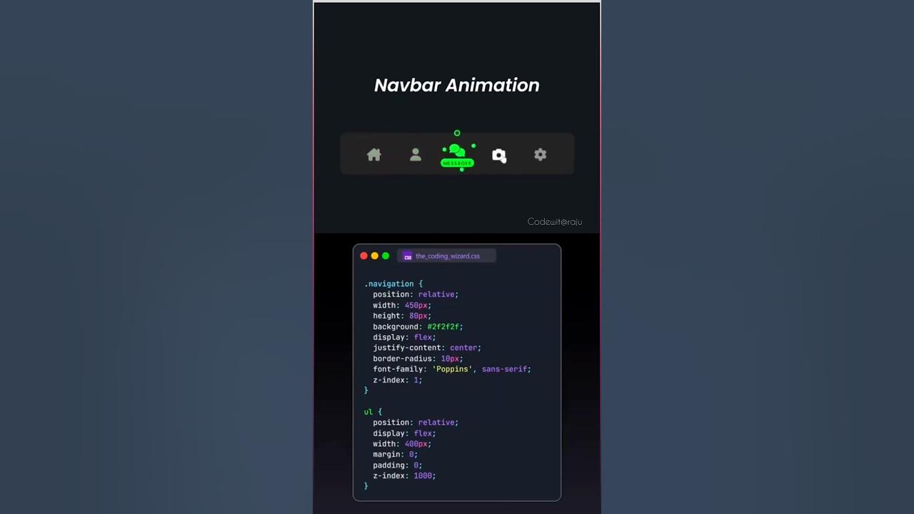 Digital Navbar Hover Effect Deisgn Css 🚀 Coding Foryouシ Programming