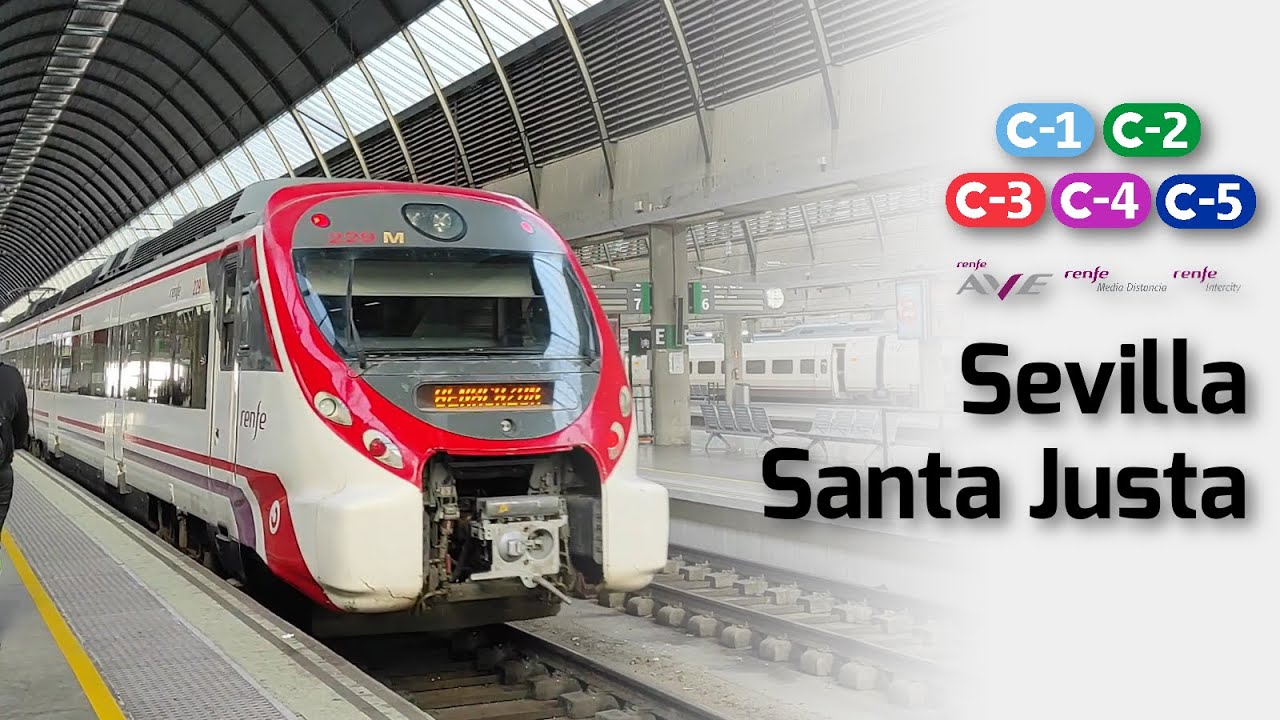 Renfe Cercanías | Sevilla | Estación de Sevilla Santa Justa | C-1/C-2/C ...