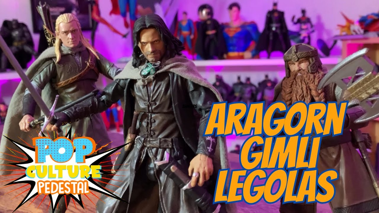 Diamond select The Lord Of The Rings Action Figures , Aragorn-Legolas ...