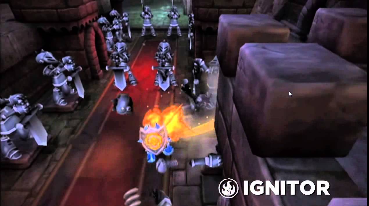 Skylanders - Giants - Ignitor - Flame Blade - YouTube