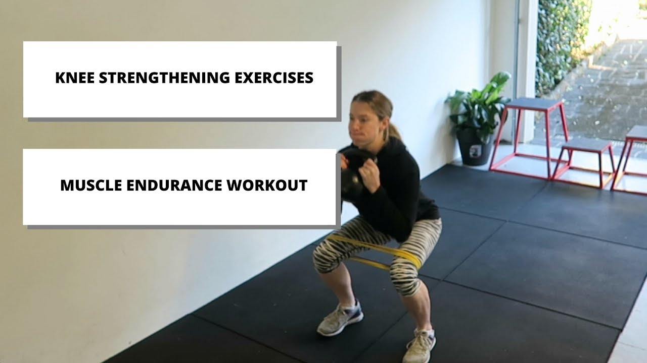 Knee Strengtheining Lower Body Workout - YouTube