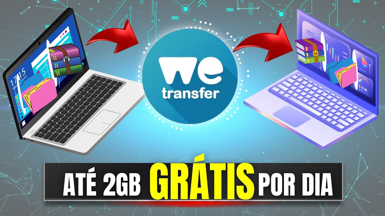 WETRANSFER - COMO TRANSFERIR E RECEBER ATÉ 2GB DE FORMA GRÁTIS - YouTube