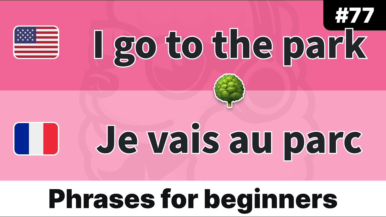 🇫🇷 Daily French for Beginners: Pick Up One Phrase Each Day! - "I go ...
