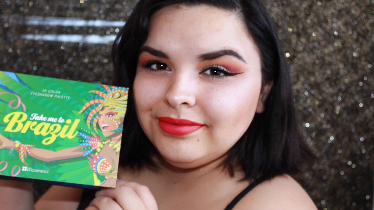 BHCosmetics Take Me To Brazil palette tutorial | GlamByCaity - YouTube